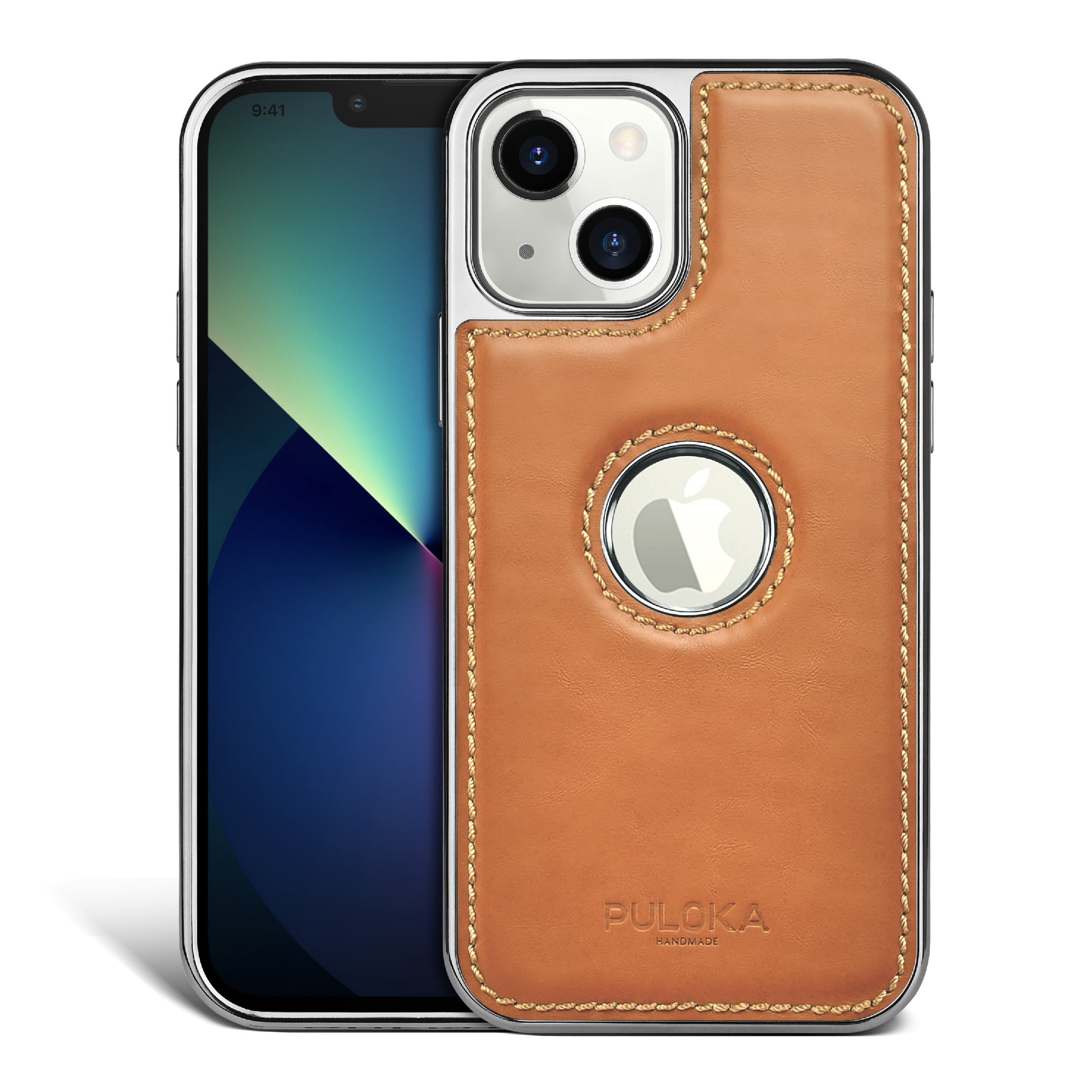 IPhone 15 Puloka Leather Case - Giga