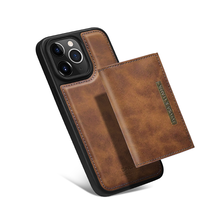 IPhone 15 Promax Puloka Magnetic Leather Wallet Case - Giga